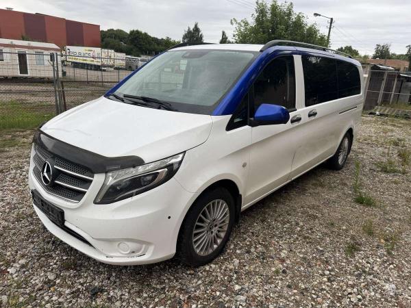Black Mercedes-Benz Vito 2020 in Klaipeda, with an engine capacity of 1.95 L and mileage of 380 thousand km for 15000 €, photo 1 on AUTOMOTO.COM.LV