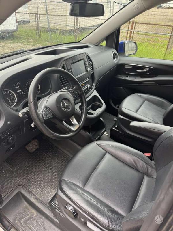 Black Mercedes-Benz Vito 2020 in Klaipeda, with an engine capacity of 1.95 L and mileage of 380 thousand km for 15000 €, photo 5 on AUTOMOTO.COM.LV