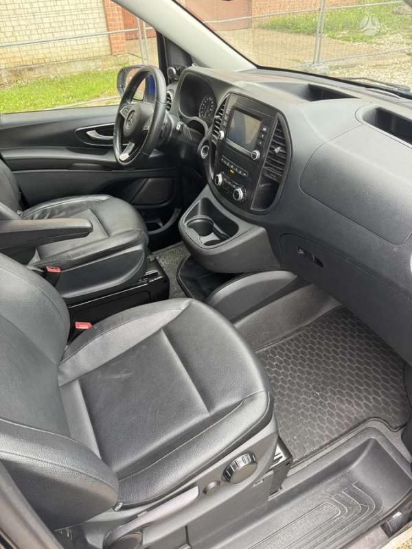 Black Mercedes-Benz Vito 2020 in Klaipeda, with an engine capacity of 1.95 L and mileage of 380 thousand km for 15000 €, photo 6 on AUTOMOTO.COM.LV
