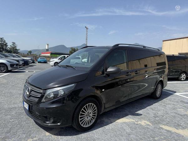 Black Mercedes-Benz Vito 2021 in Siauliai, with an engine capacity of 1.95 L and mileage of 500 thousand km for 20800 €, photo 1 on AUTOMOTO.COM.LV