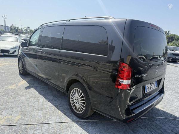 Black Mercedes-Benz Vito 2021 in Siauliai, with an engine capacity of 1.95 L and mileage of 500 thousand km for 20800 €, photo 4 on AUTOMOTO.COM.LV