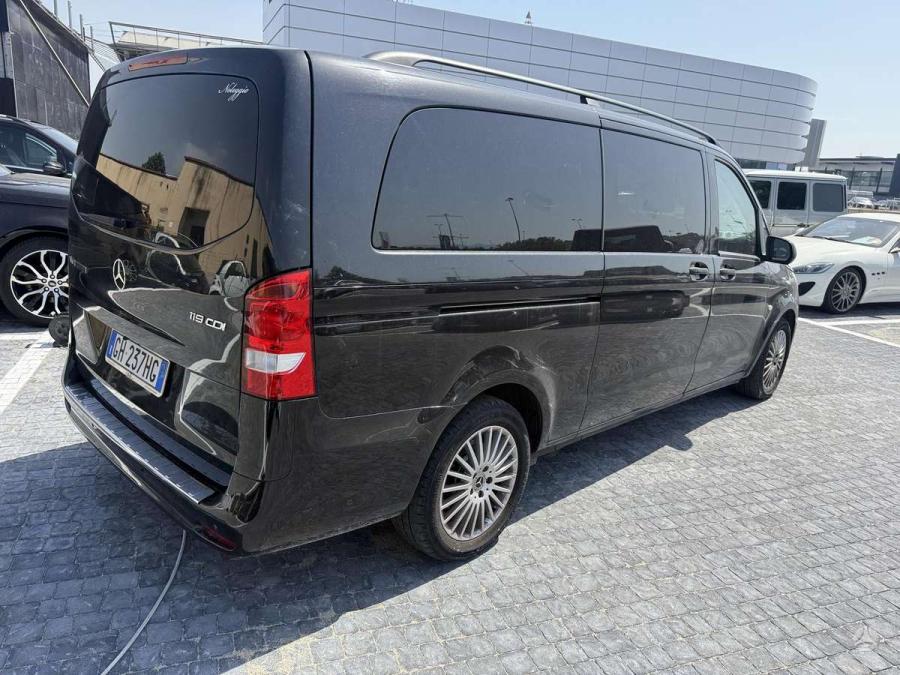 Black Mercedes-Benz Vito 2021 in Siauliai, with an engine capacity of 1.95 L and mileage of 500 thousand km for 20800 €, photo 6 on AUTOMOTO.COM.LV
