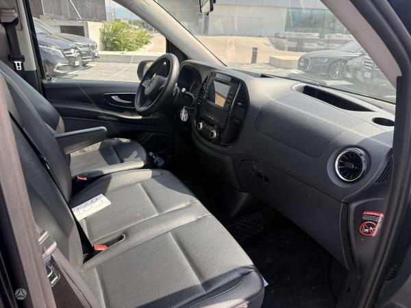 Black Mercedes-Benz Vito 2021 in Siauliai, with an engine capacity of 1.95 L and mileage of 500 thousand km for 20800 €, photo 6 on AUTOMOTO.COM.LV
