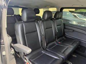 Black Mercedes-Benz Vito 2021 in Siauliai, with an engine capacity of 1.95 L and mileage of 500 thousand km for 20800 €, photo 8 on AUTOMOTO.COM.LV