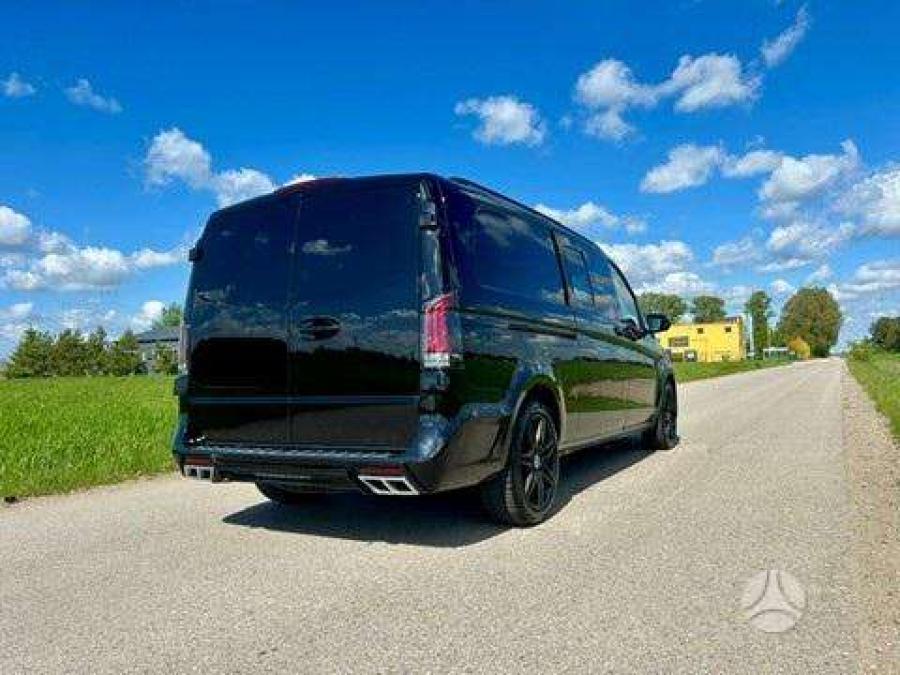 Melns Mercedes-Benz Vito 2021 Kauņa, ar dzinēja tilpumu 1.95 L un nobraukumu 169 tūkst. km par 37999 €, foto 5 vietnē AUTOMOTO.COM.LV