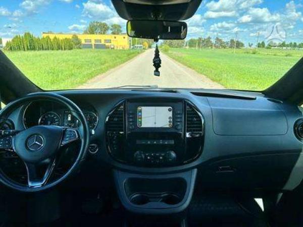 Melns Mercedes-Benz Vito 2021 Kauņa, ar dzinēja tilpumu 1.95 L un nobraukumu 169 tūkst. km par 37999 €, foto 8 vietnē AUTOMOTO.COM.LV