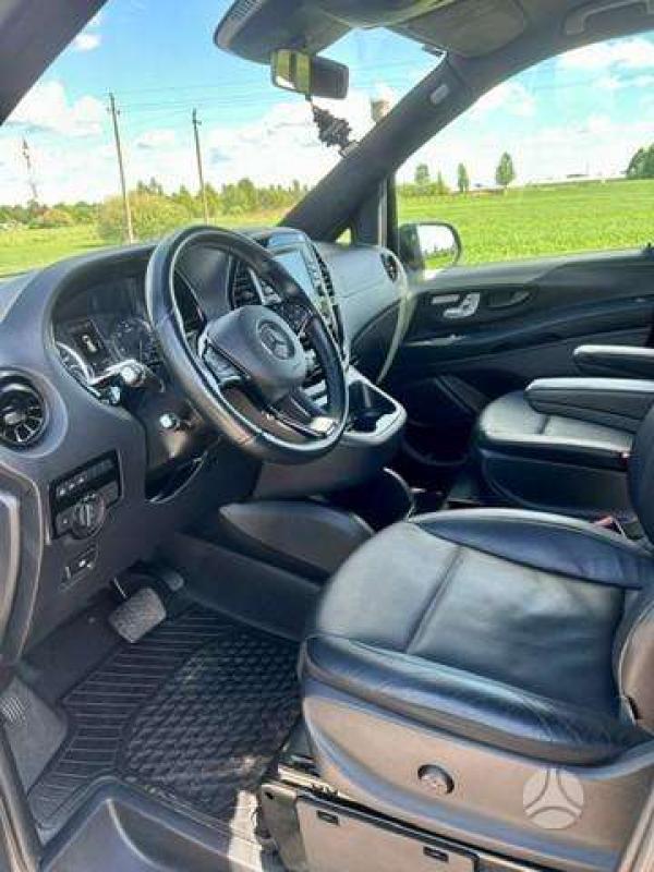 Melns Mercedes-Benz Vito 2021 Kauņa, ar dzinēja tilpumu 1.95 L un nobraukumu 169 tūkst. km par 37999 €, foto 9 vietnē AUTOMOTO.COM.LV