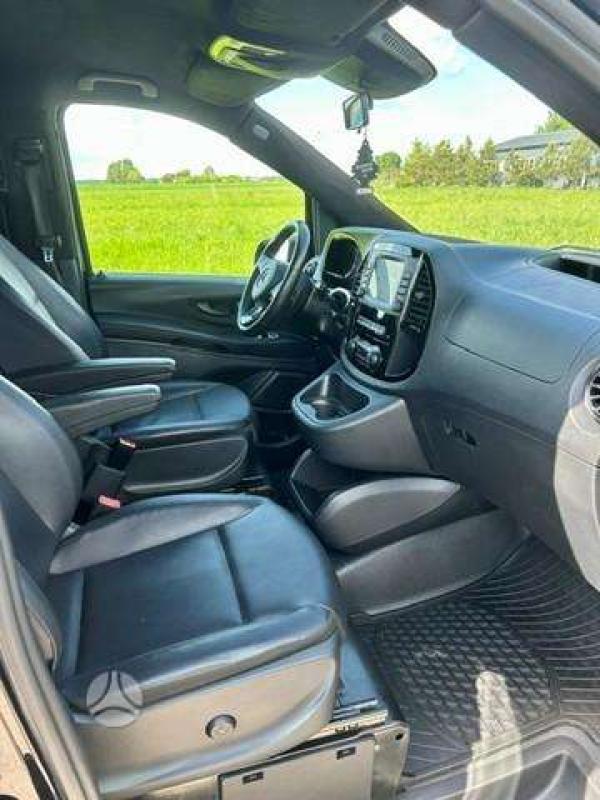Melns Mercedes-Benz Vito 2021 Kauņa, ar dzinēja tilpumu 1.95 L un nobraukumu 169 tūkst. km par 37999 €, foto 10 vietnē AUTOMOTO.COM.LV