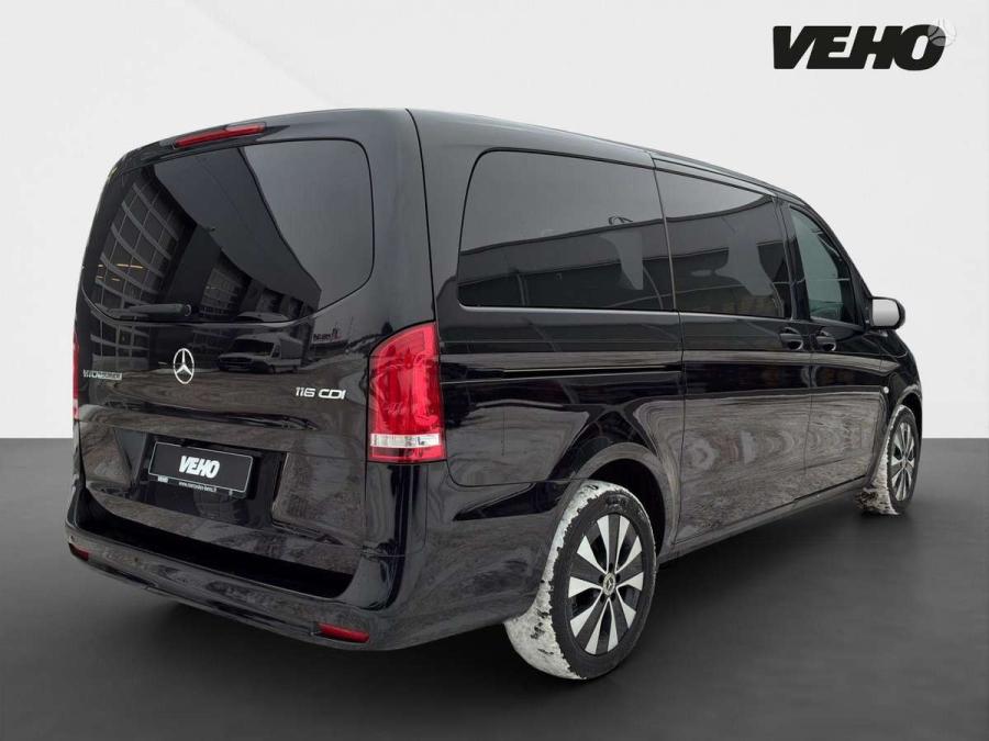 Melns Mercedes-Benz Vito 2024 Viļņa, ar dzinēja tilpumu 1.95 L un nobraukumu 70 tūkst. km par 38500 €, foto 5 vietnē AUTOMOTO.COM.LV