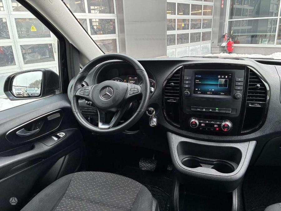 Melns Mercedes-Benz Vito 2024 Viļņa, ar dzinēja tilpumu 1.95 L un nobraukumu 70 tūkst. km par 38500 €, foto 15 vietnē AUTOMOTO.COM.LV