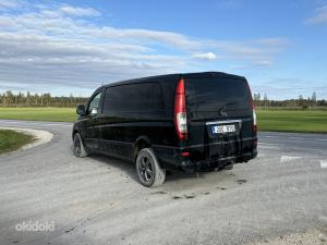 Black Mercedes-Benz Vito 2006 in Mustvee, with an engine capacity of 2.20 L and mileage of 453 thousand km for 1499 €, photo 4 on AUTOMOTO.COM.LV