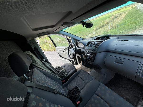 Black Mercedes-Benz Vito 2006 in Mustvee, with an engine capacity of 2.20 L and mileage of 453 thousand km for 1499 €, photo 5 on AUTOMOTO.COM.LV
