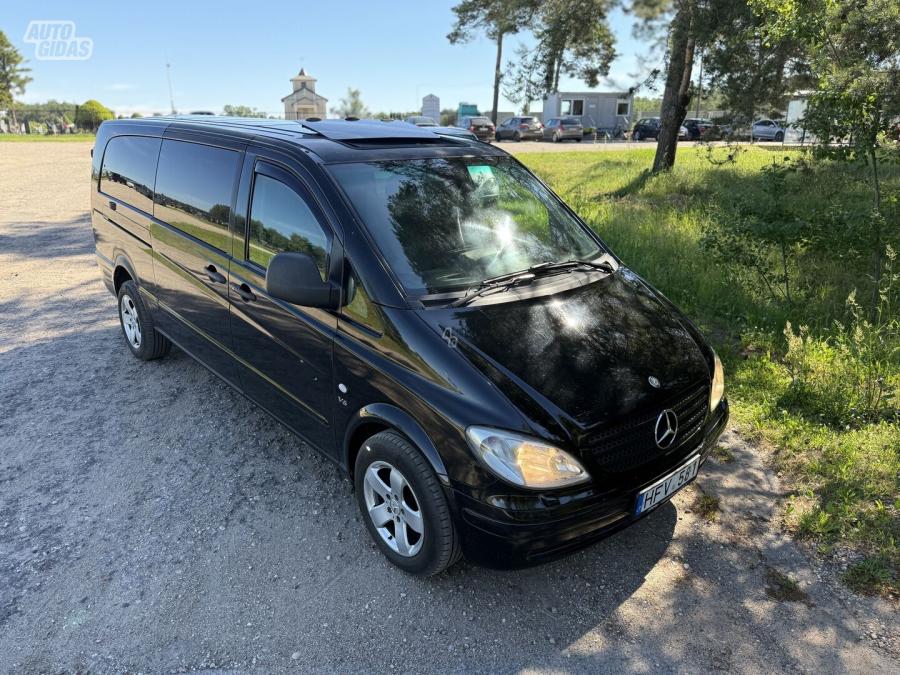 Black Mercedes-Benz Vito 2006 in Jonava, with an engine capacity of 3.00 L and mileage of 390 thousand km for 3960 €, photo 1 on AUTOMOTO.COM.LV