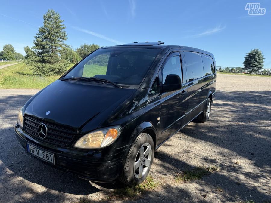 Black Mercedes-Benz Vito 2006 in Jonava, with an engine capacity of 3.00 L and mileage of 390 thousand km for 3960 €, photo 3 on AUTOMOTO.COM.LV