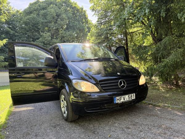 Черный Мерседес Вито 2006 в Ионава, объемом двигателя 3.00 л и пробегом 390 тыс. км за 3960 €, фото 8 на AUTOMOTO.COM.LV