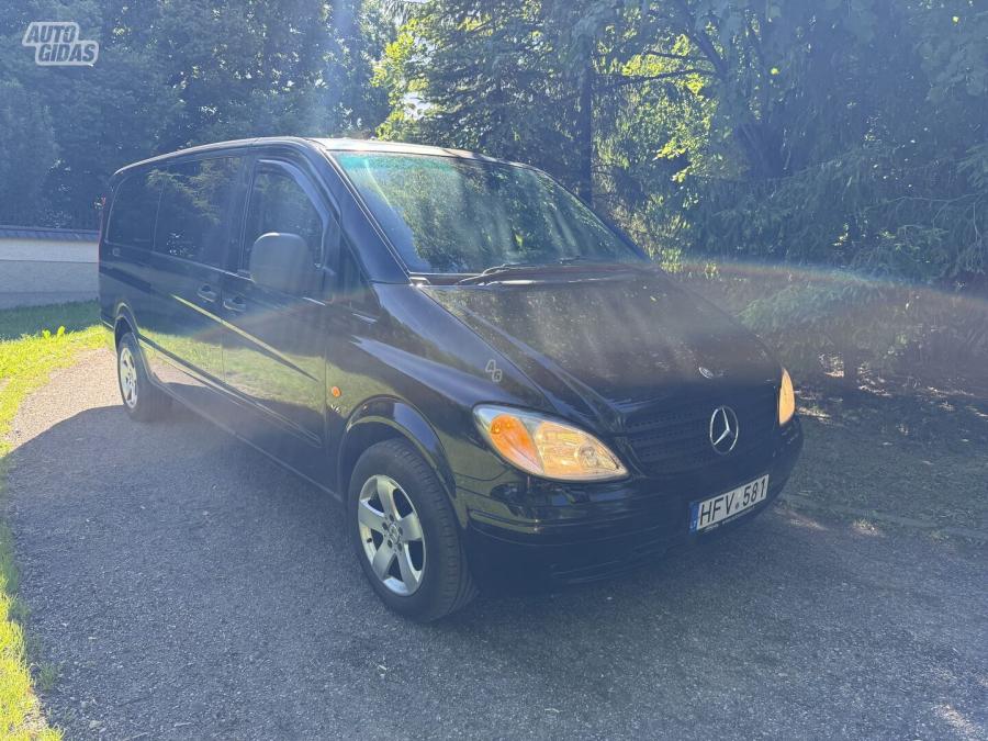 Black Mercedes-Benz Vito 2006 in Jonava, with an engine capacity of 3.00 L and mileage of 390 thousand km for 3960 €, photo 19 on AUTOMOTO.COM.LV