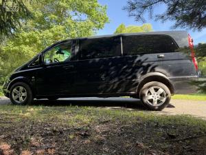 Black Mercedes-Benz Vito 2006 in Jonava, with an engine capacity of 3.00 L and mileage of 390 thousand km for 3960 €, photo 22 on AUTOMOTO.COM.LV