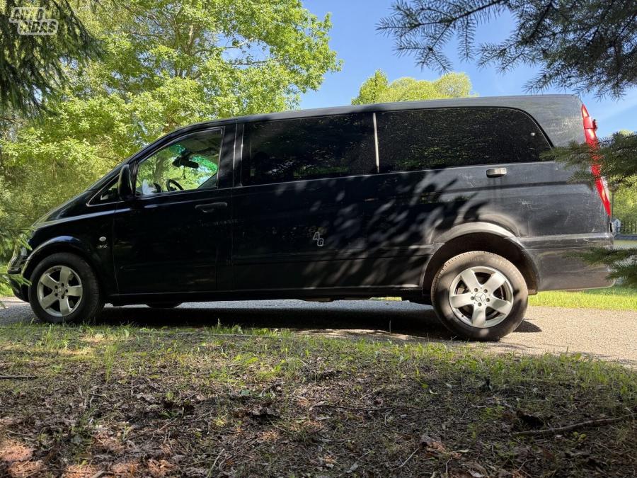 Black Mercedes-Benz Vito 2006 in Jonava, with an engine capacity of 3.00 L and mileage of 390 thousand km for 3960 €, photo 22 on AUTOMOTO.COM.LV