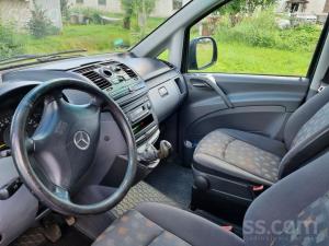 Melns Mercedes-Benz Vito 2006 Ogre, ar dzinēja tilpumu 2.20 L un nobraukumu 260 tūkst. km par 4500 €, foto 5 vietnē AUTOMOTO.COM.LV