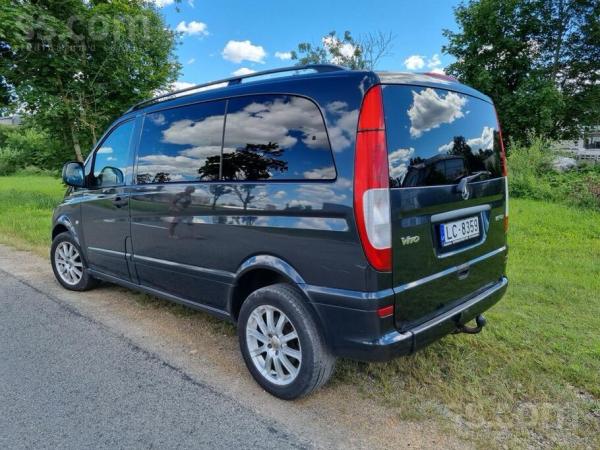 Black Mercedes-Benz Vito 2006 in Ogre, with an engine capacity of 2.20 L and mileage of 260 thousand km for 4500 €, photo 10 on AUTOMOTO.COM.LV