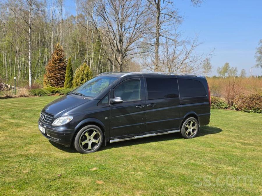 Melns Mercedes-Benz Vito 2007 Ventspils, ar dzinēja tilpumu 3.00 L un nobraukumu 354 tūkst. km par 7500 €, foto 1 vietnē AUTOMOTO.COM.LV
