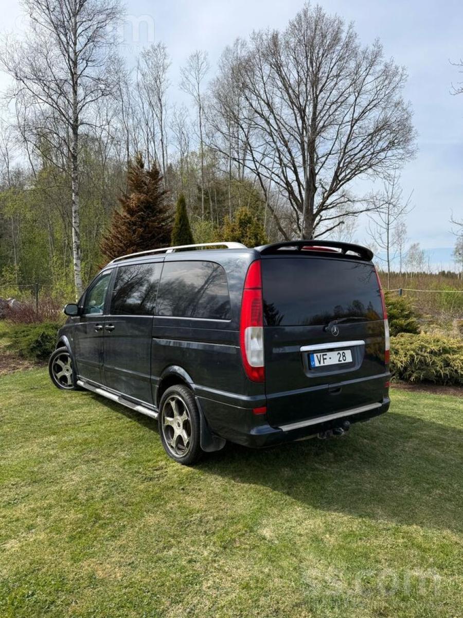 Melns Mercedes-Benz Vito 2007 Ventspils, ar dzinēja tilpumu 3.00 L un nobraukumu 354 tūkst. km par 7500 €, foto 7 vietnē AUTOMOTO.COM.LV