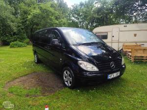 Black Mercedes-Benz Vito 2007 in Vilnius, with an engine capacity of 3.00 L and mileage of 340 thousand km for 2500 €, photo  on AUTOMOTO.COM.LV