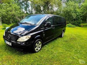 Black Mercedes-Benz Vito 2007 in Vilnius, with an engine capacity of 3.00 L and mileage of 340 thousand km for 2500 €, photo 4 on AUTOMOTO.COM.LV