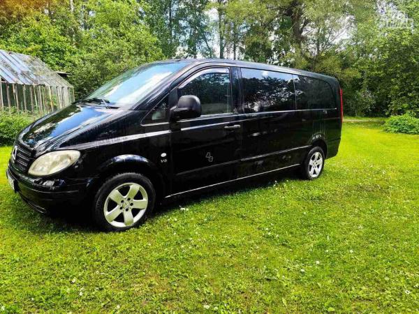 Melns Mercedes-Benz Vito 2007 Viļņa, ar dzinēja tilpumu 3.00 L un nobraukumu 340 tūkst. km par 2500 €, foto 4 vietnē AUTOMOTO.COM.LV
