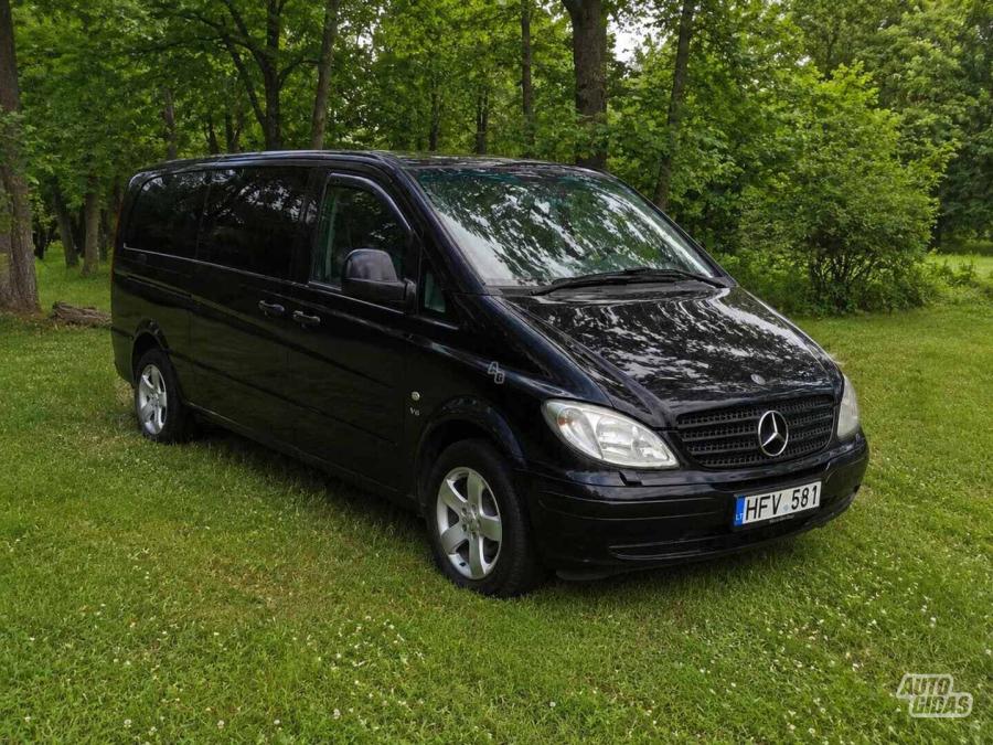 Black Mercedes-Benz Vito 2007 in Vilnius, with an engine capacity of 3.00 L and mileage of 340 thousand km for 2500 €, photo 9 on AUTOMOTO.COM.LV