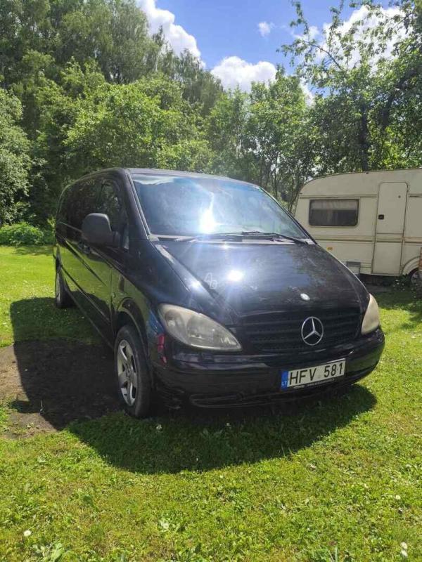 Melns Mercedes-Benz Vito 2007 Viļņa, ar dzinēja tilpumu 3.00 L un nobraukumu 340 tūkst. km par 2500 €, foto 9 vietnē AUTOMOTO.COM.LV