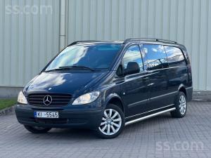 Black Mercedes-Benz Vito 2007 in Tukums, with an engine capacity of 2.20 L and mileage of 360 thousand km for 6990 €, photo  on AUTOMOTO.COM.LV
