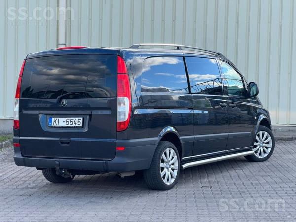Melns Mercedes-Benz Vito 2007 Tukums, ar dzinēja tilpumu 2.20 L un nobraukumu 360 tūkst. km par 6990 €, foto 4 vietnē AUTOMOTO.COM.LV