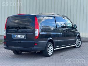 Black Mercedes-Benz Vito 2007 in Tukums, with an engine capacity of 2.20 L and mileage of 360 thousand km for 6990 €, photo 5 on AUTOMOTO.COM.LV