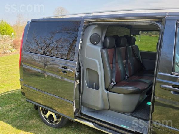 Melns Mercedes-Benz Vito 2007 Rīga, ar dzinēja tilpumu 3.00 L un nobraukumu 354 tūkst. km par 7500 €, foto 2 vietnē AUTOMOTO.COM.LV