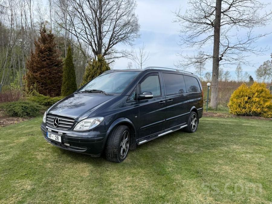 Melns Mercedes-Benz Vito 2007 Rīga, ar dzinēja tilpumu 3.00 L un nobraukumu 354 tūkst. km par 7500 €, foto 9 vietnē AUTOMOTO.COM.LV