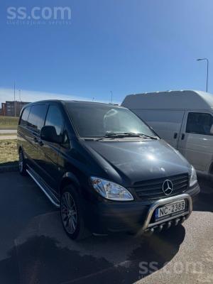 Melns Mercedes-Benz Vito 2007 Rēzekne, ar dzinēja tilpumu 2.20 L un nobraukumu 405 tūkst. km par 8200 €, foto 3 vietnē AUTOMOTO.COM.LV