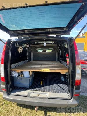 Melns Mercedes-Benz Vito 2007 Rēzekne, ar dzinēja tilpumu 2.20 L un nobraukumu 405 tūkst. km par 8200 €, foto 11 vietnē AUTOMOTO.COM.LV