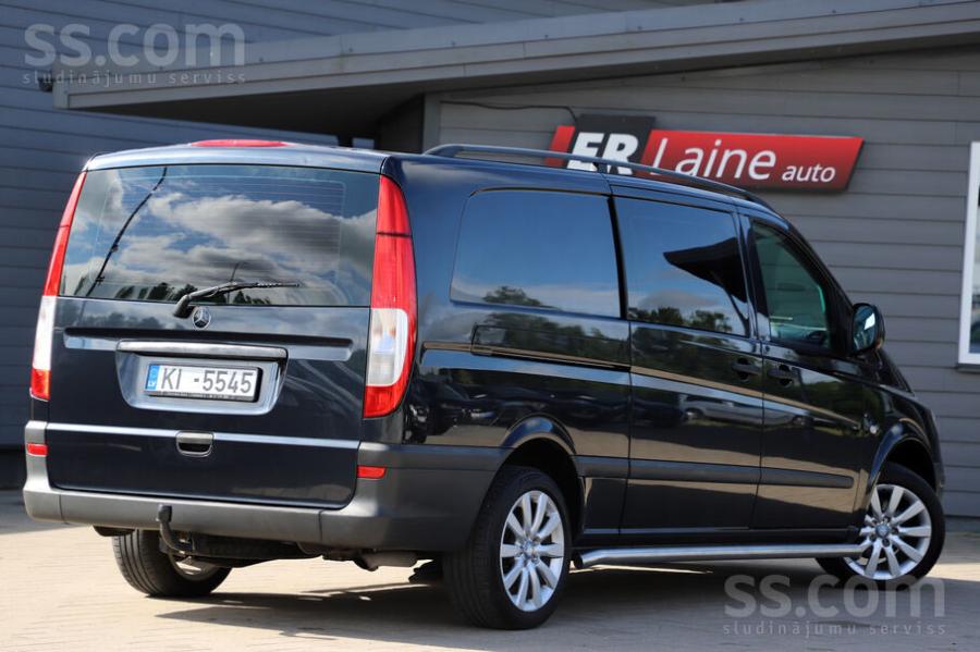 Melns Mercedes-Benz Vito 2007 Tukums, ar dzinēja tilpumu 2.20 L un nobraukumu 366 tūkst. km par 6700 €, foto 4 vietnē AUTOMOTO.COM.LV