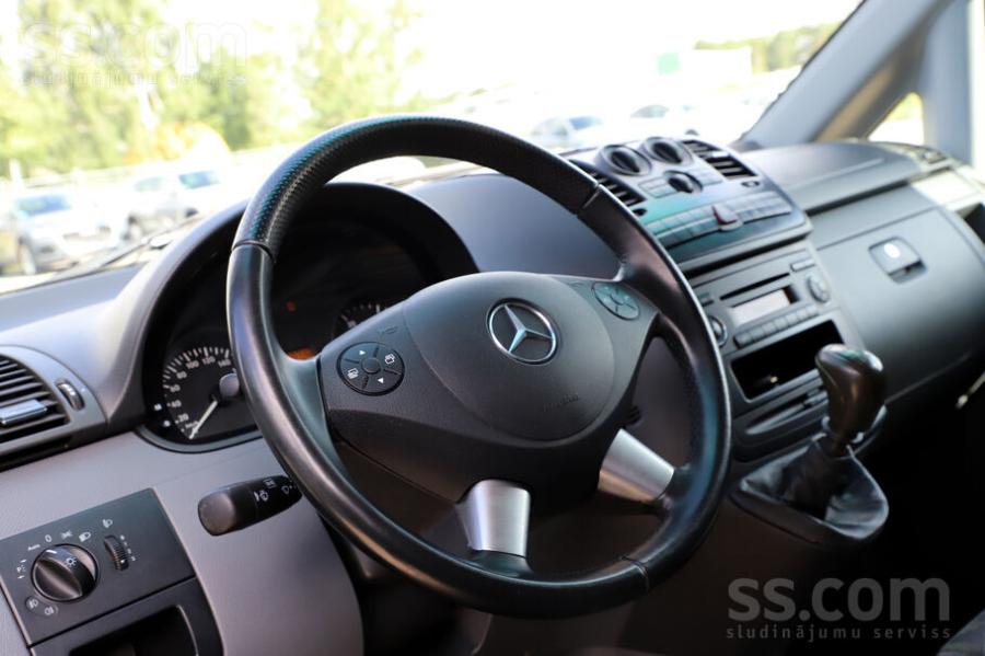 Melns Mercedes-Benz Vito 2007 Tukums, ar dzinēja tilpumu 2.20 L un nobraukumu 366 tūkst. km par 6700 €, foto 8 vietnē AUTOMOTO.COM.LV