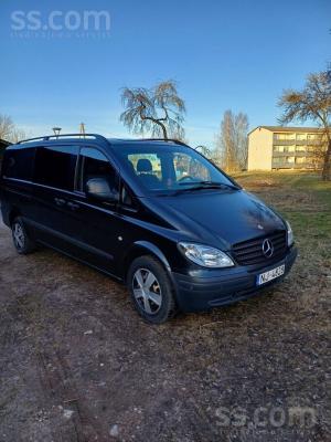 Melns Mercedes-Benz Vito 2007 Valmiera, ar dzinēja tilpumu 2.20 L un nobraukumu 560 tūkst. km par 3259 €, foto  vietnē AUTOMOTO.COM.LV