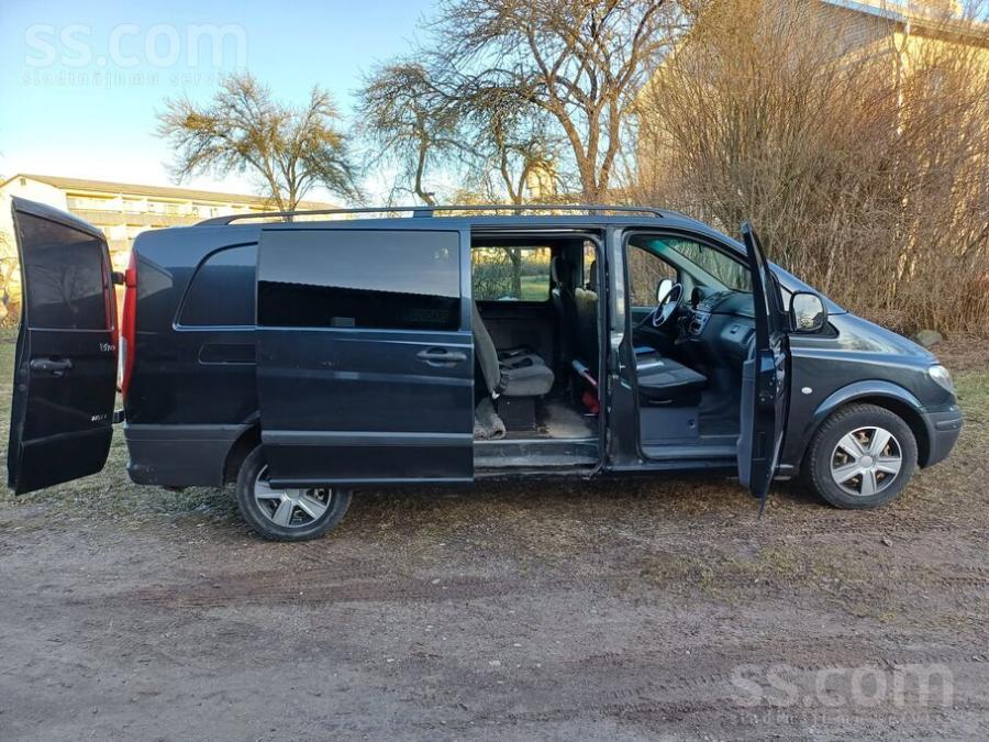 Melns Mercedes-Benz Vito 2007 Valmiera, ar dzinēja tilpumu 2.20 L un nobraukumu 560 tūkst. km par 3259 €, foto 9 vietnē AUTOMOTO.COM.LV