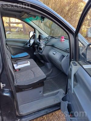 Melns Mercedes-Benz Vito 2007 Valmiera, ar dzinēja tilpumu 2.20 L un nobraukumu 560 tūkst. km par 3259 €, foto 13 vietnē AUTOMOTO.COM.LV