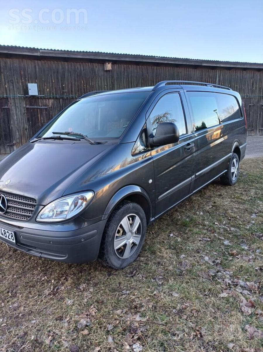 Melns Mercedes-Benz Vito 2007 Valmiera, ar dzinēja tilpumu 2.20 L un nobraukumu 560 tūkst. km par 3259 €, foto 19 vietnē AUTOMOTO.COM.LV