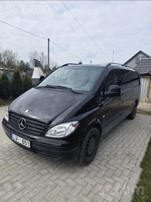Black Mercedes-Benz Vito 2008 in Riga, with an engine capacity of 3.00 L and mileage of 318 thousand km for 12000 €, photo  on AUTOMOTO.COM.LV