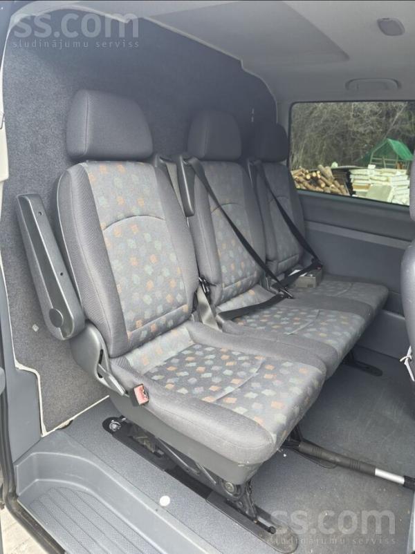 Melns Mercedes-Benz Vito 2008 Rīga, ar dzinēja tilpumu 3.00 L un nobraukumu 318 tūkst. km par 12000 €, foto 8 vietnē AUTOMOTO.COM.LV