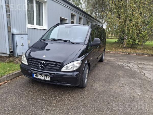 Melns Mercedes-Benz Vito 2008 Valmiera, ar dzinēja tilpumu 3.00 L un nobraukumu 430 tūkst. km par 5400 €, foto 1 vietnē AUTOMOTO.COM.LV