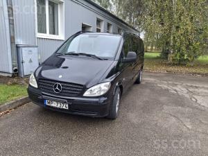 Black Mercedes-Benz Vito 2008 in Valmiera, with an engine capacity of 3.00 L and mileage of 430 thousand km for 5400 €, photo  on AUTOMOTO.COM.LV
