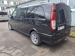 Black Mercedes-Benz Vito 2008 in Valmiera, with an engine capacity of 3.00 L and mileage of 430 thousand km for 5400 €, photo 4 on AUTOMOTO.COM.LV