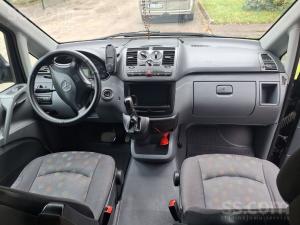 Black Mercedes-Benz Vito 2008 in Valmiera, with an engine capacity of 3.00 L and mileage of 430 thousand km for 5400 €, photo 14 on AUTOMOTO.COM.LV